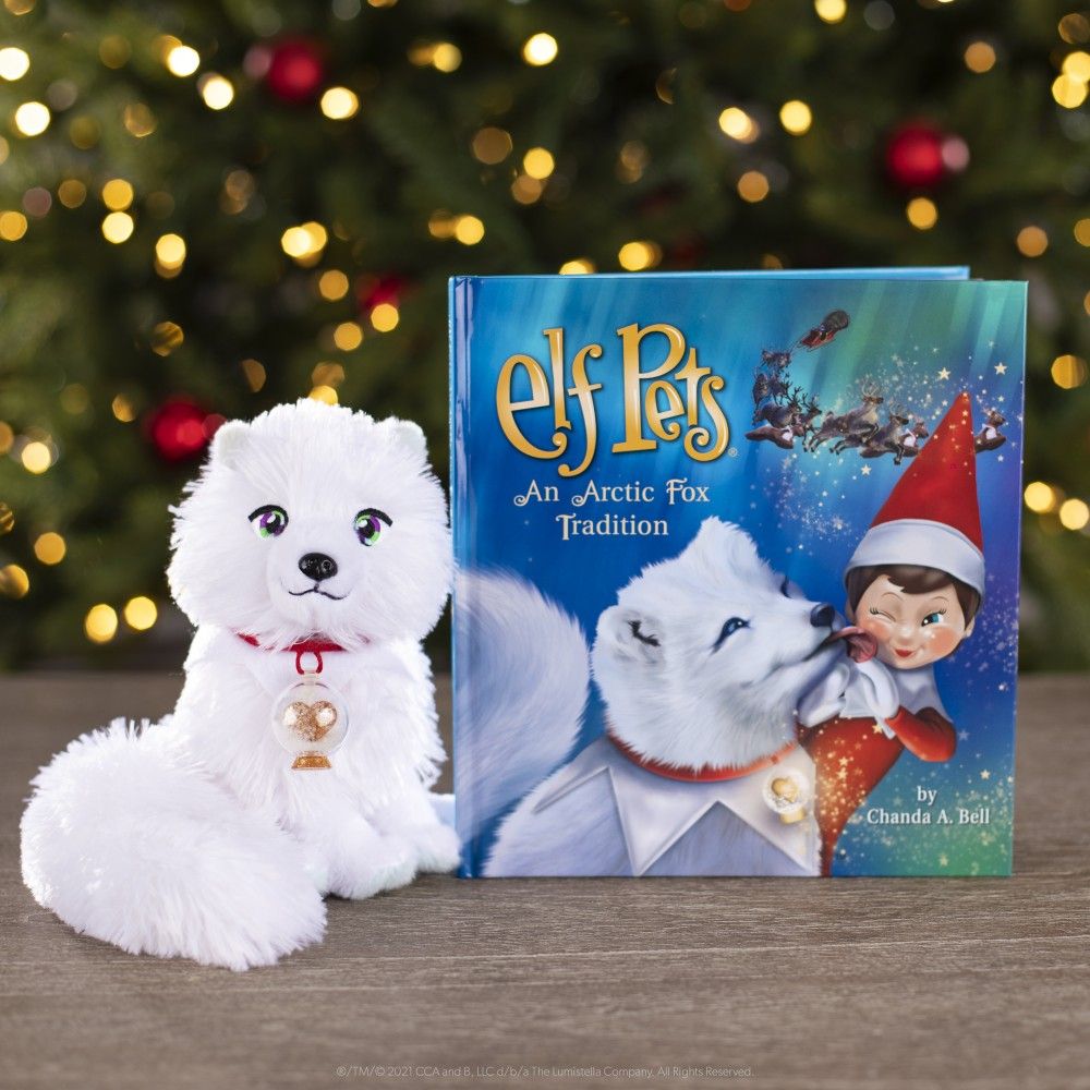 CEFA THE ELF ON THE SHELF:ELF PETS, CUENTO Y PELUCHE ZORRO ÁRTICO ...
